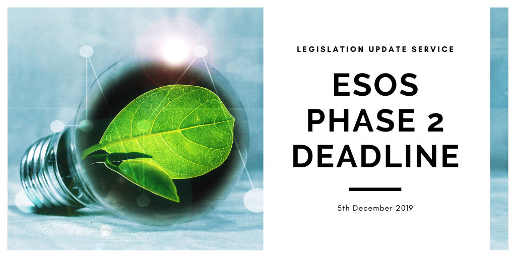 ESOS Phase 2 deadline reminder - The Compliance People